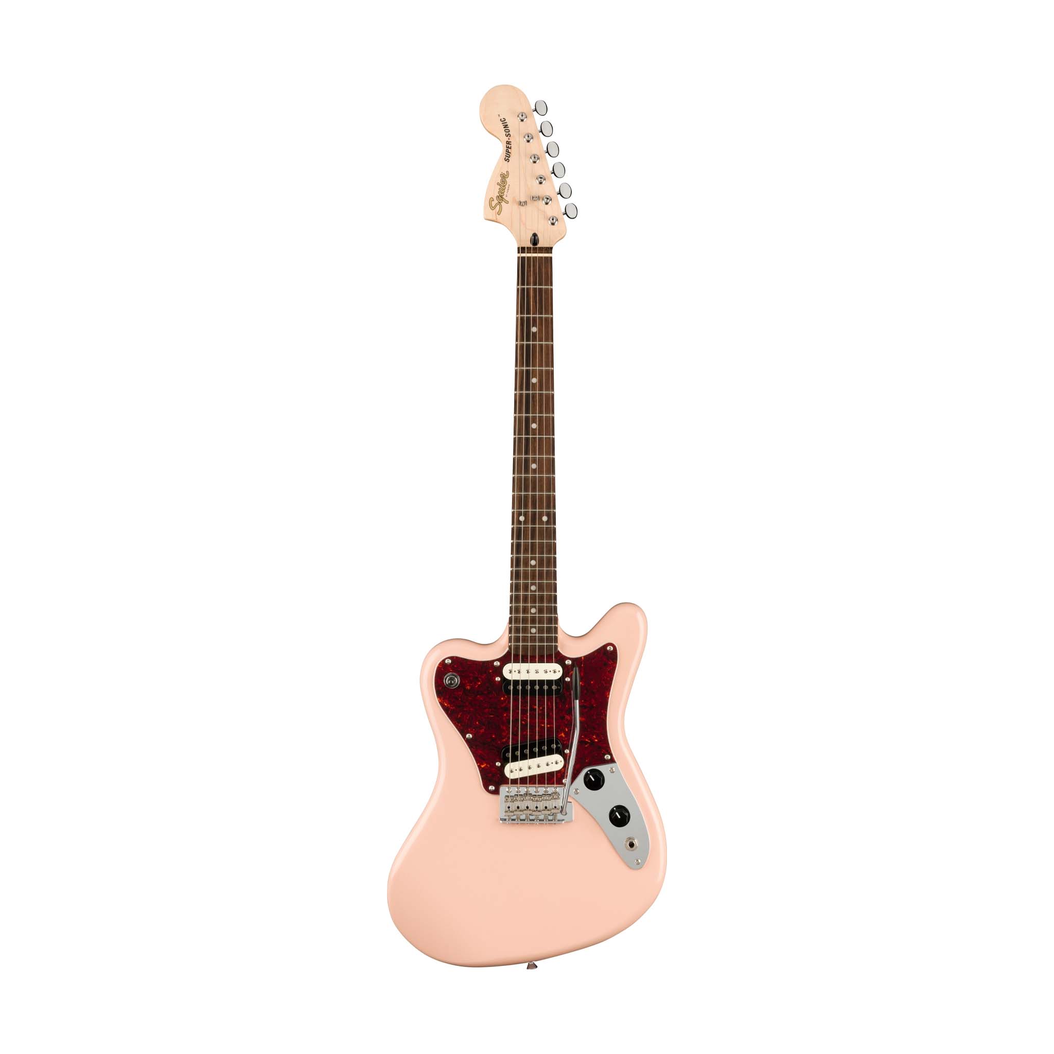 Squier Paranormal Series Super Sonic Electric Guitar, Shell Pink (B-St ...