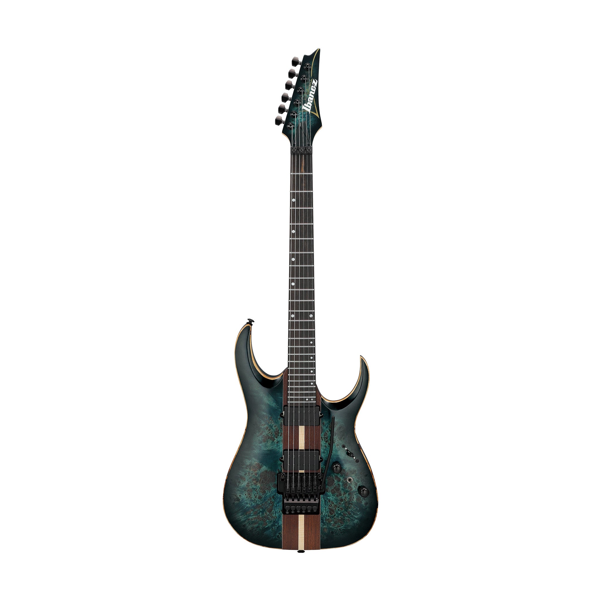 Ibanez RGA20P1PB-CUL Electric Guitar w/Case, Cosmic Blue Burst Low Glo ...