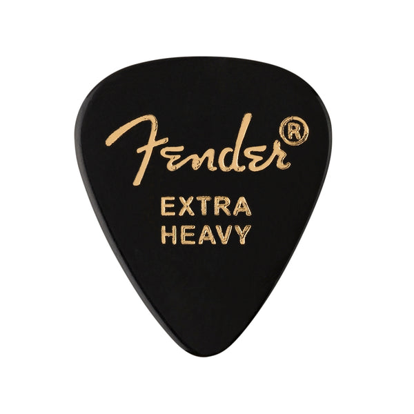 Fender 351 Premium Extra-Heavy Guitar Pick, Black, 12-Pack – Swee Lee ...
